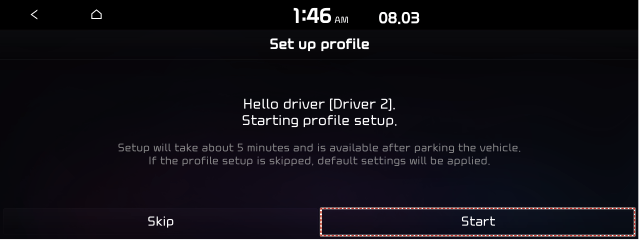 Using the First Run Setup